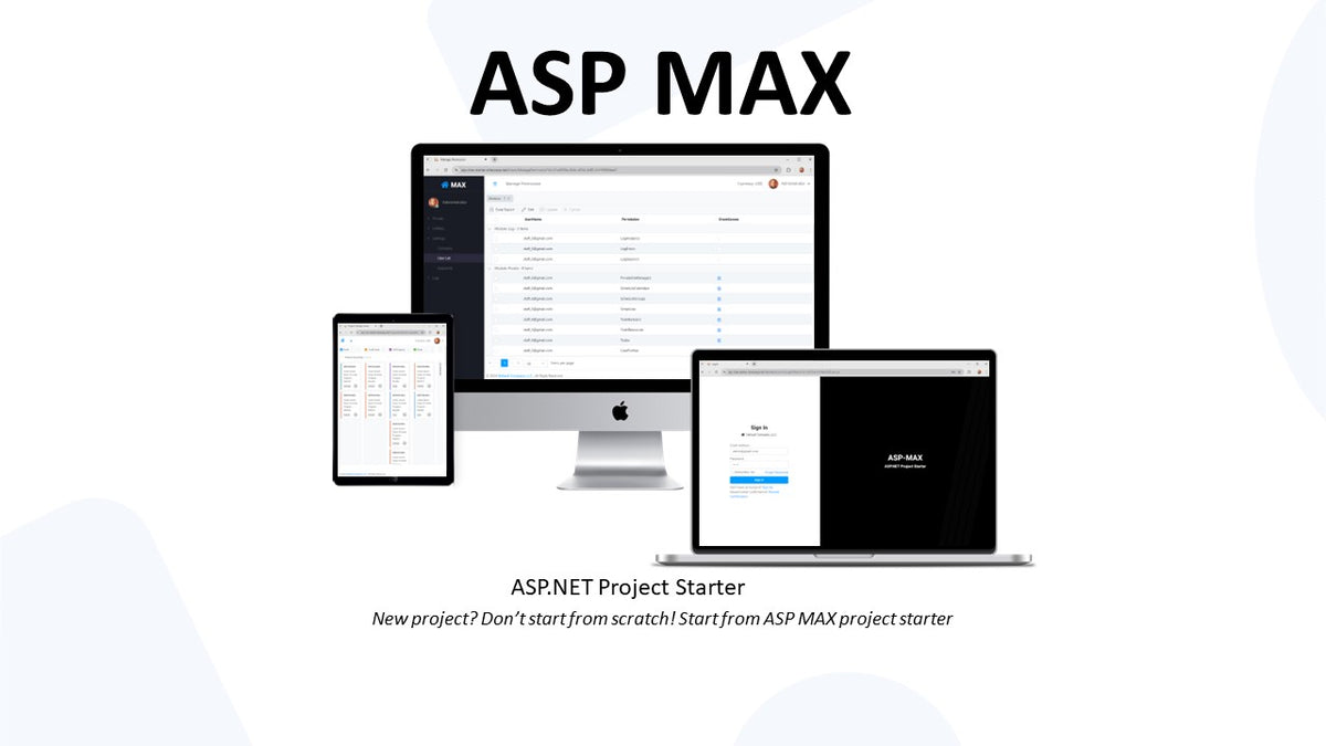 ASP-MAX - ASP.NET Project Starter – INDOTALENT STORE