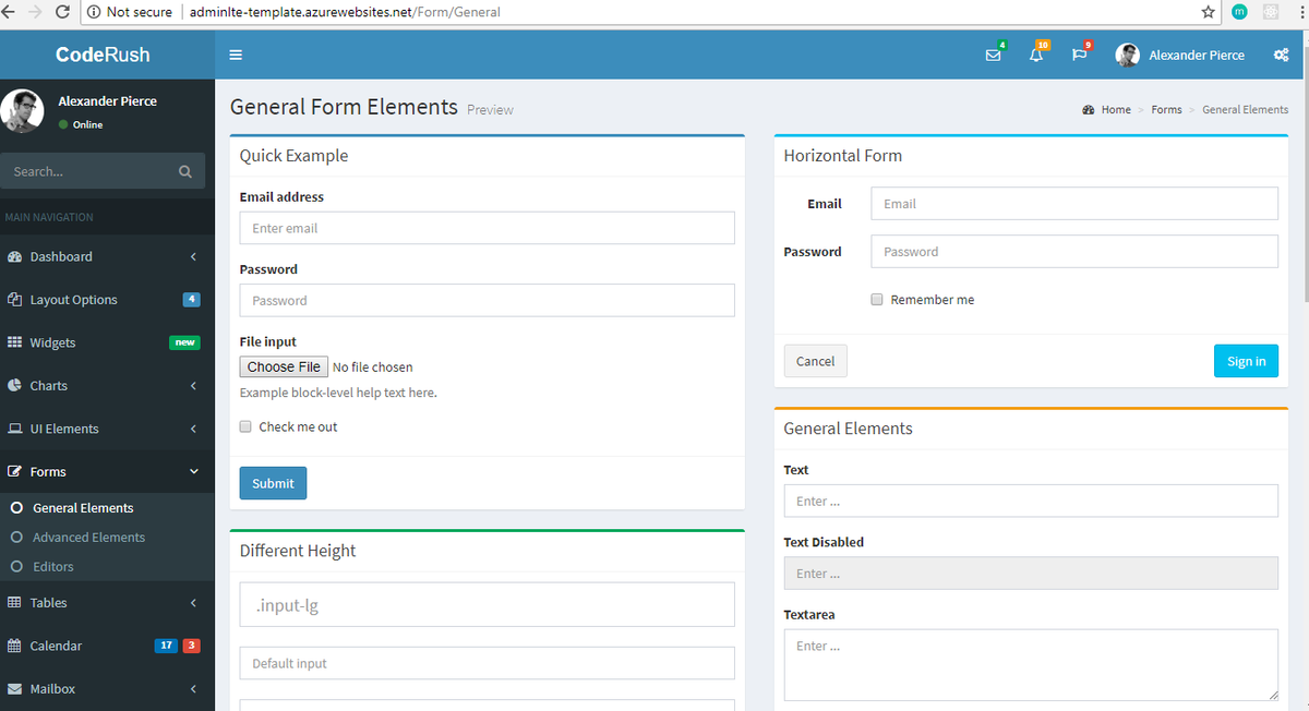 AdminLTE Template in ASP.NET Core 5.x.x MVC – INDOTALENT STORE