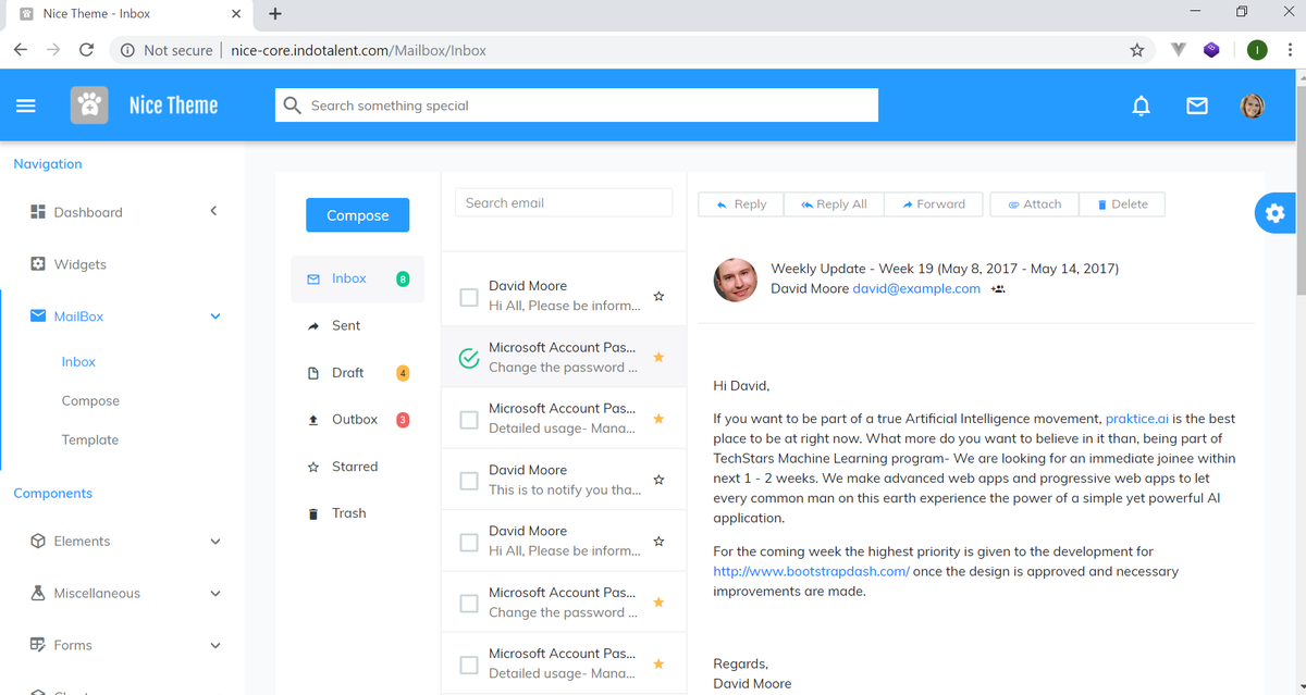 Nice Template in ASP.NET Core 5.x.x MVC – INDOTALENT STORE