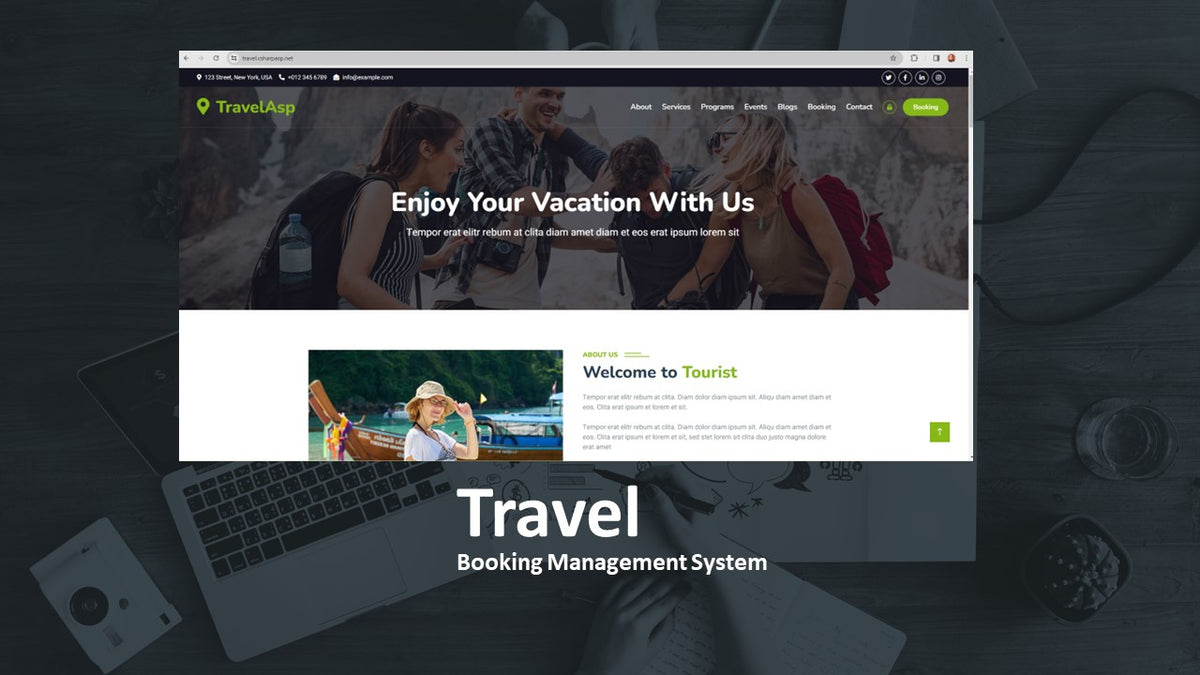 Travel Booking Management System - ASP.NET Core 8.0 Razor Pages (C# ...