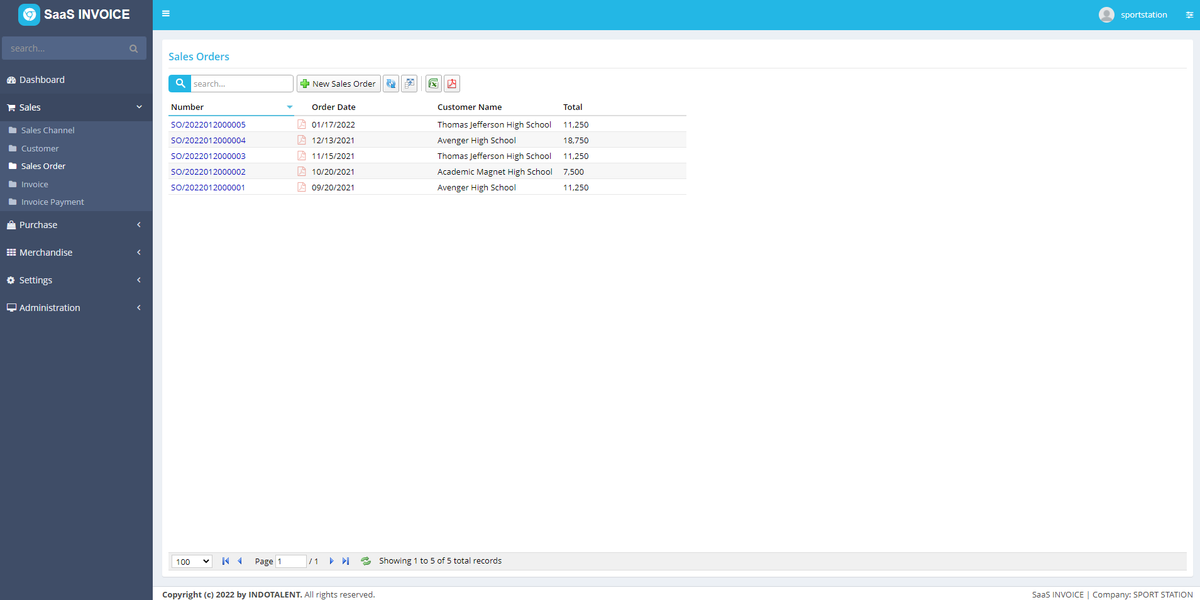 Invoice SaaS - Multitenant Invoice Management System – INDOTALENT STORE