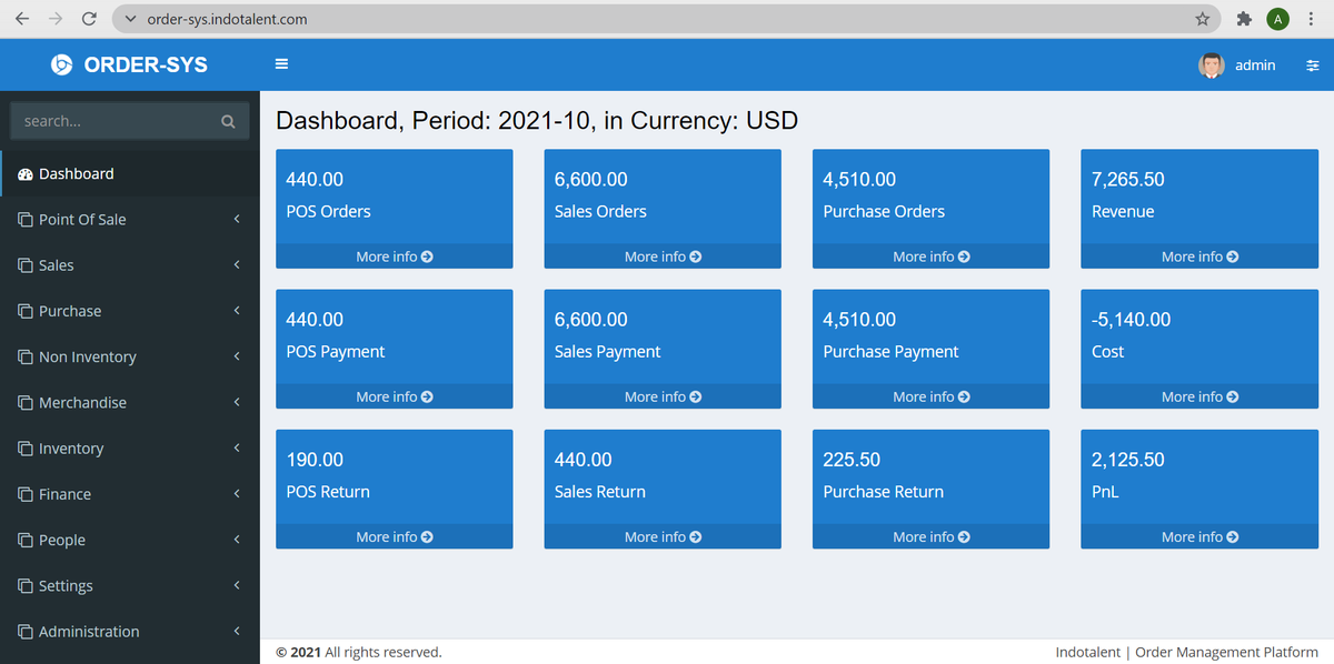 Order Sys - Order Management System – INDOTALENT STORE